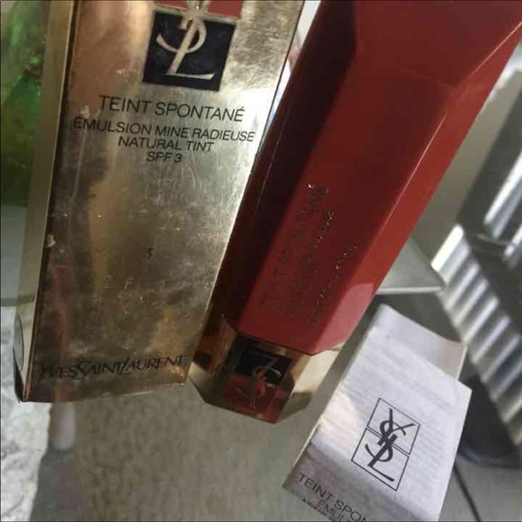 Yves Saint Laurent | Makeup | New Authentic Ysl Natural Tint Spf3 3 ...